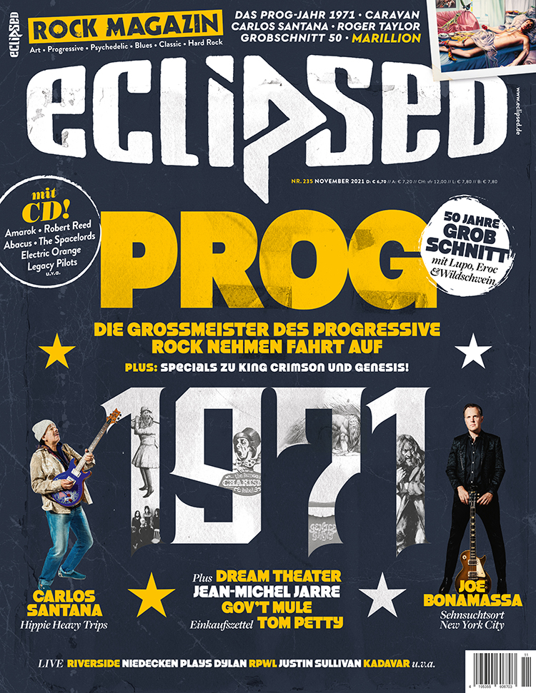 Das aktuelle Heft / eclipsed Nr. 235 / 11-21 | eclipsed Rock Magazin